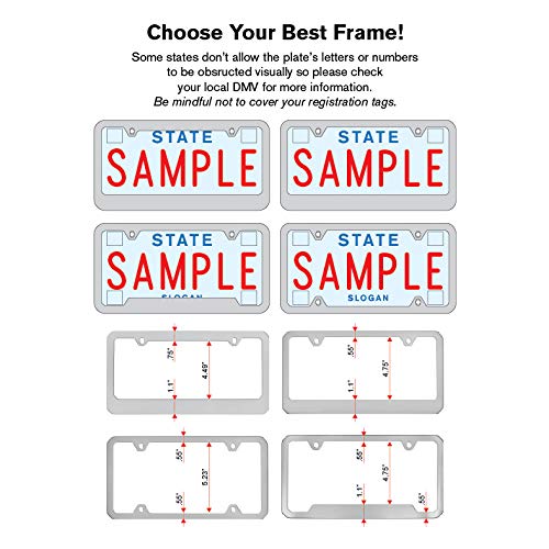 Treat People with Kindness Plastic License Plate Frame