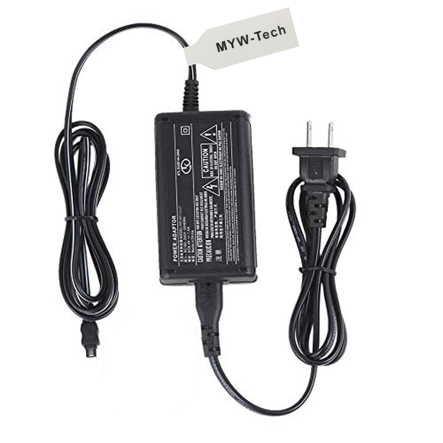 AC Adapter for Samsung SMX-F40 BN (NOT fit Other Models) Camcorder Video Camera Recorder DC-in Power Supply Battery Charger Cord Charging Cable Adaptor Mains Wire, MYW-Tech Compatible Replacement