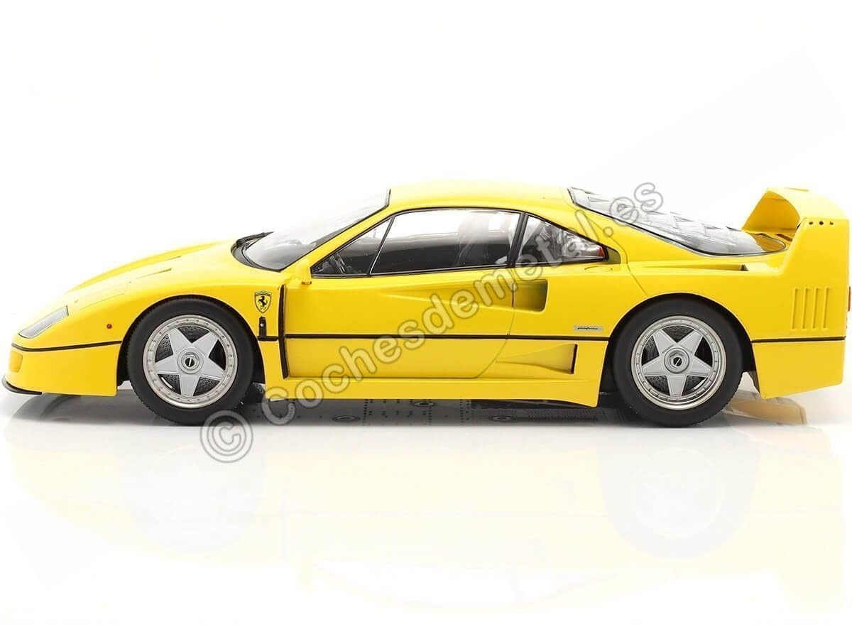 KK Scale KKDC180692 - Ferrar. F40 Yellow 1987 - Scale 1/18 - Collectible Model