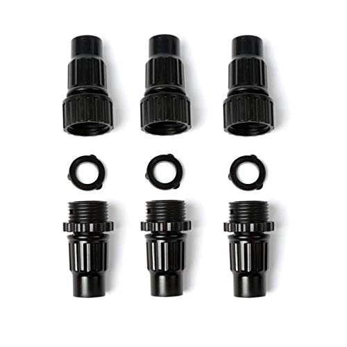 Hanobo Garden Water Hose Expandable Connectors Garden Repair Kit Faucet Adapter