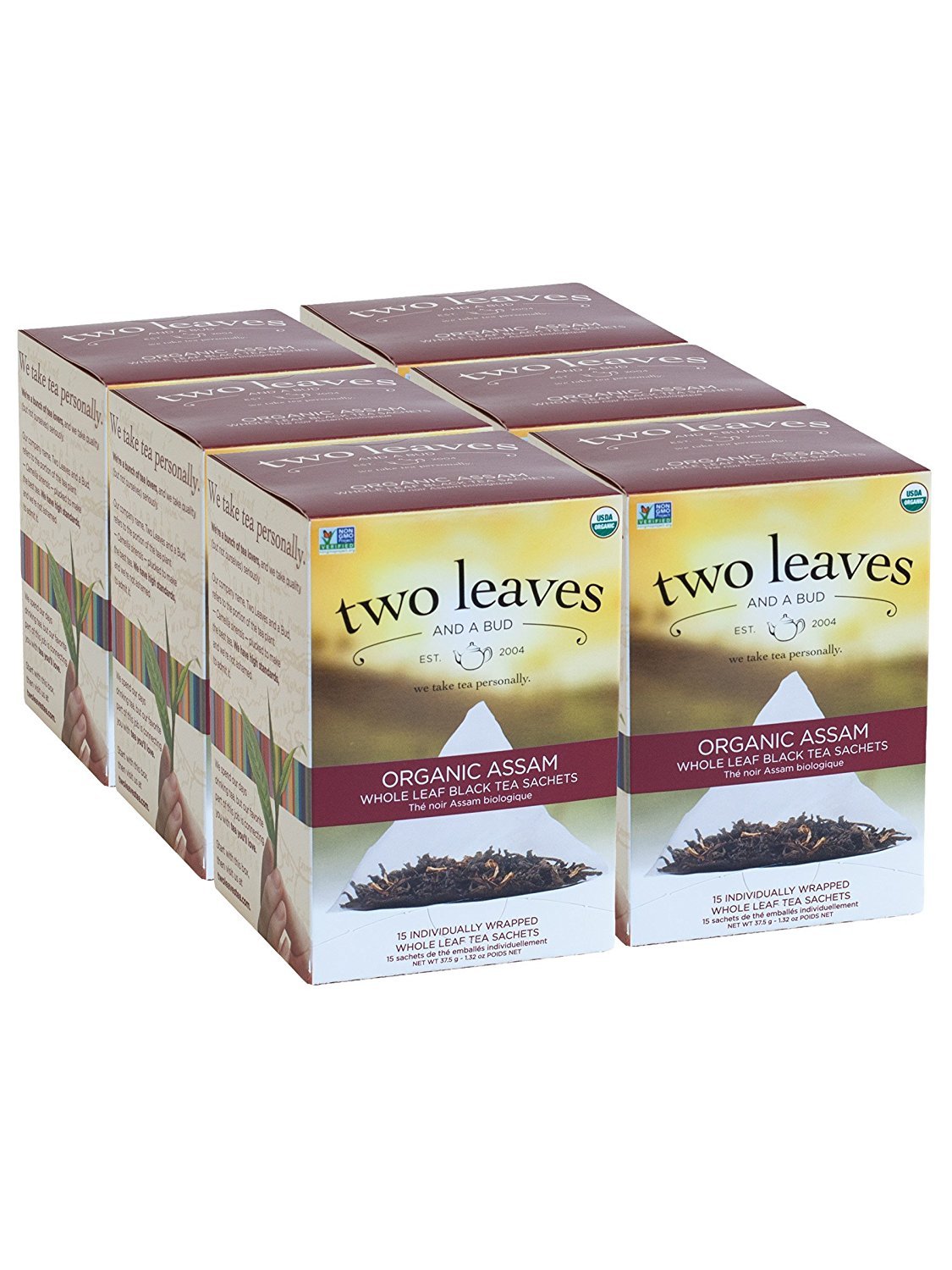 Two Leaves & A Bud Assam Breakfast Tea ( 6x15 BAG) by Two Leaves and a Bud