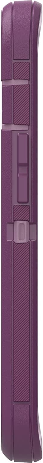 OtterBox Defender Series Screenless Edition Case for iPhone 13 Mini & iPhone 12 Mini (Only) - Holster Clip Included - Microbial Defense Protection - Non-Retail Packaging - Happy Purple