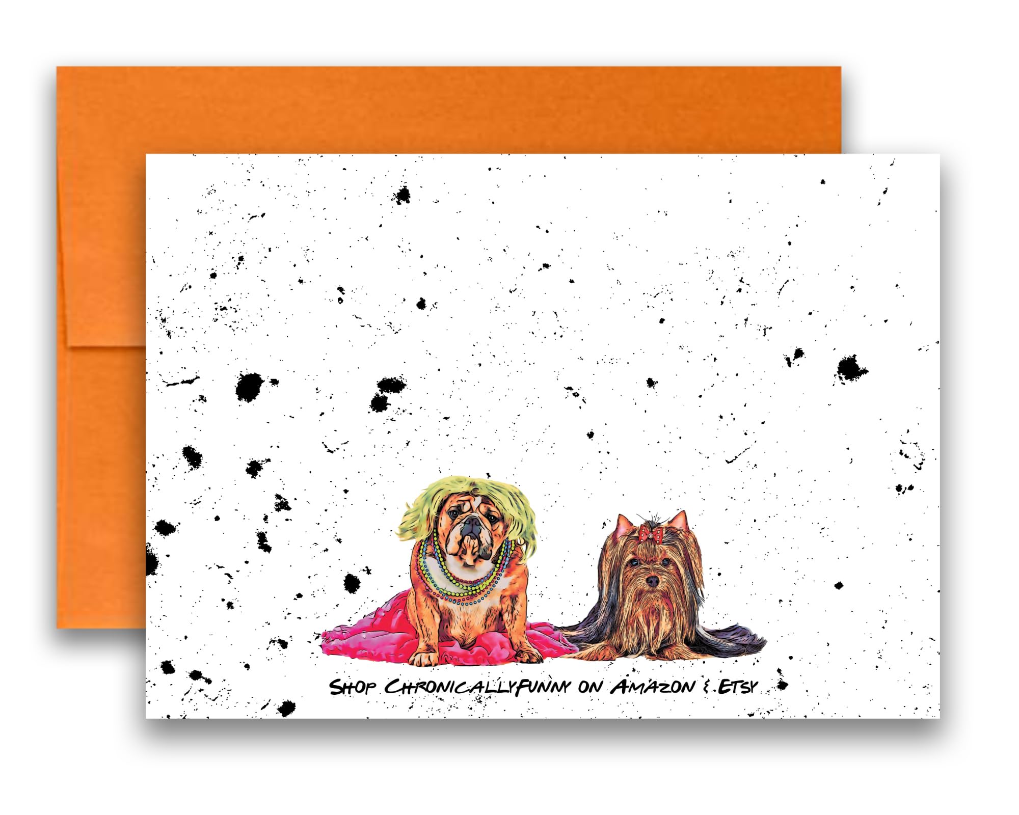 Dog Card Hairy Styles Harry Styles Dog Hair Styles Funny Dog Card 5x7 inches w/Envelope