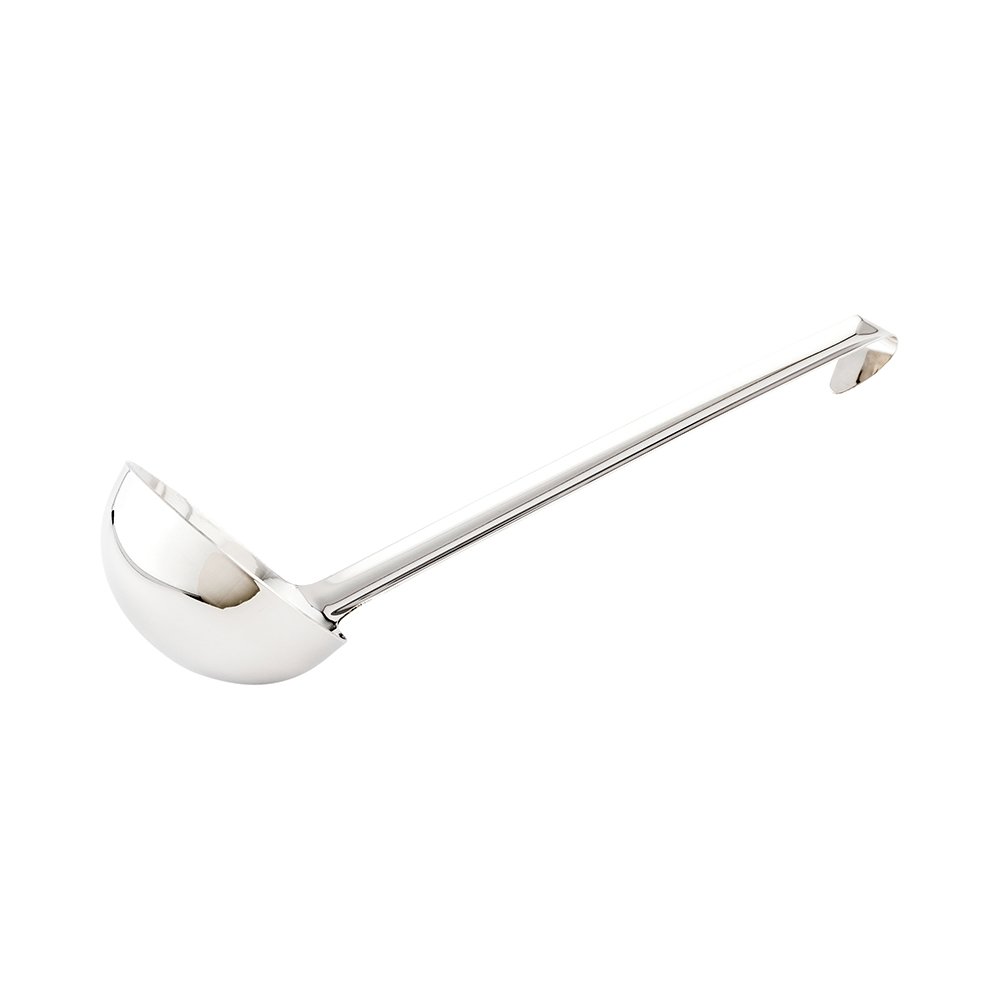 Restaurantware Met Lux 8 Ounce Portion Ladle 1 Multipurpose Portion Serving Spoon - Does Not Corrode Dishwashable Stainless Steel Portion Control Serving Utensil Premium