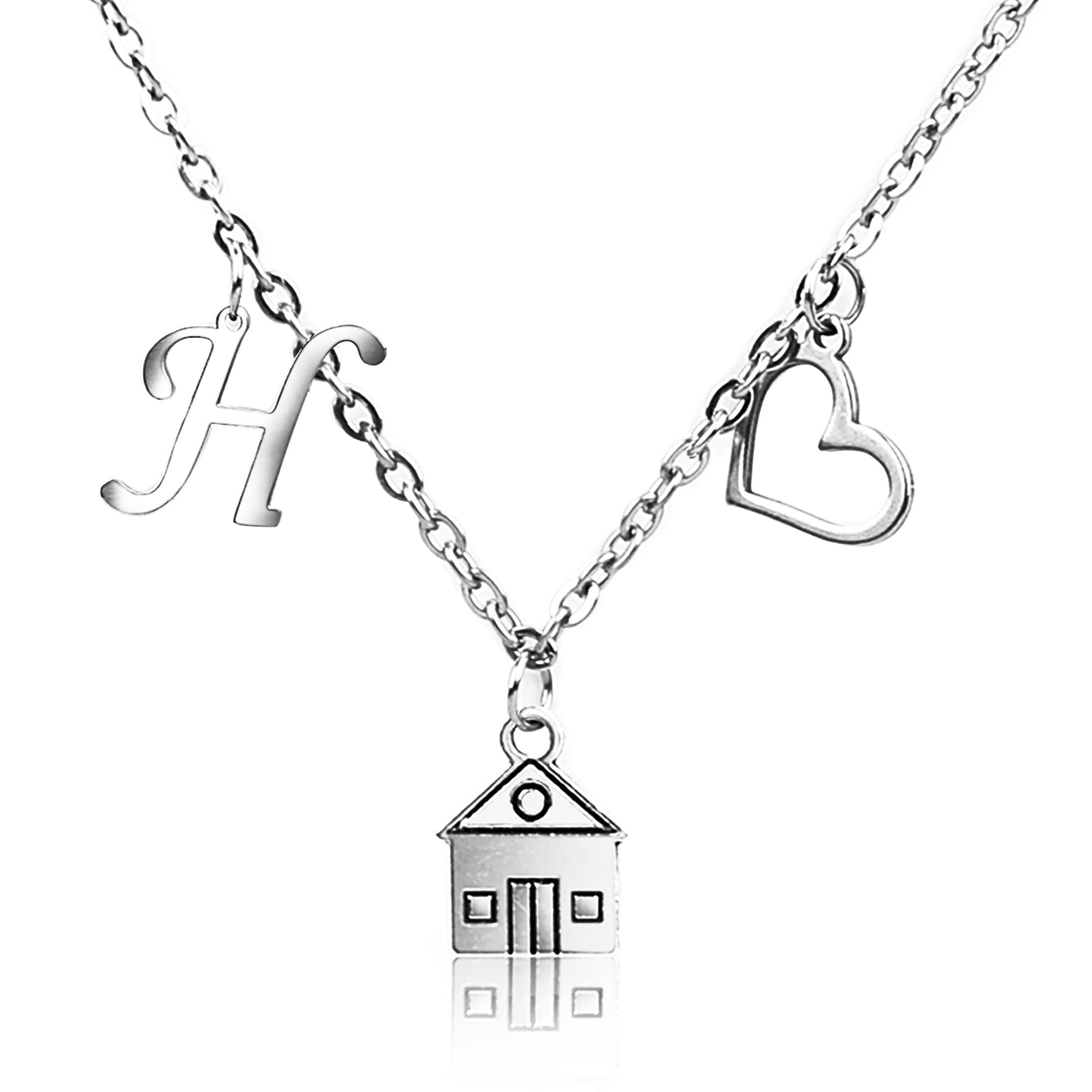 LATAMO HS House Necklace, Singer Harry Merch, Singer Home Inspired Necklace, HS Singer Fans Gifts Music Gift Album Gift Mother's Day Gift Music lover Jewelry