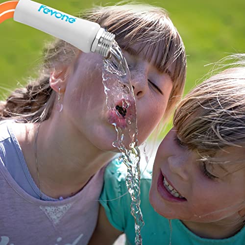 Fevone Garden Hose 25ft Heavy Duty Water Hose 5/8 Garden Hose 25 feet Flexible Garden Hose, Lawn & Garden Watering Equipment, 3/4 Solid Fittings, Drinking Water Safe