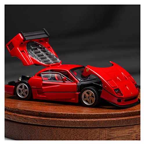 Classic Static Scale Models 1 64 for Ferrari F40 LM Red Full Open Alloy Car Model Ornaments Adult Gift Collection Display Adult Gift Non RC Toys