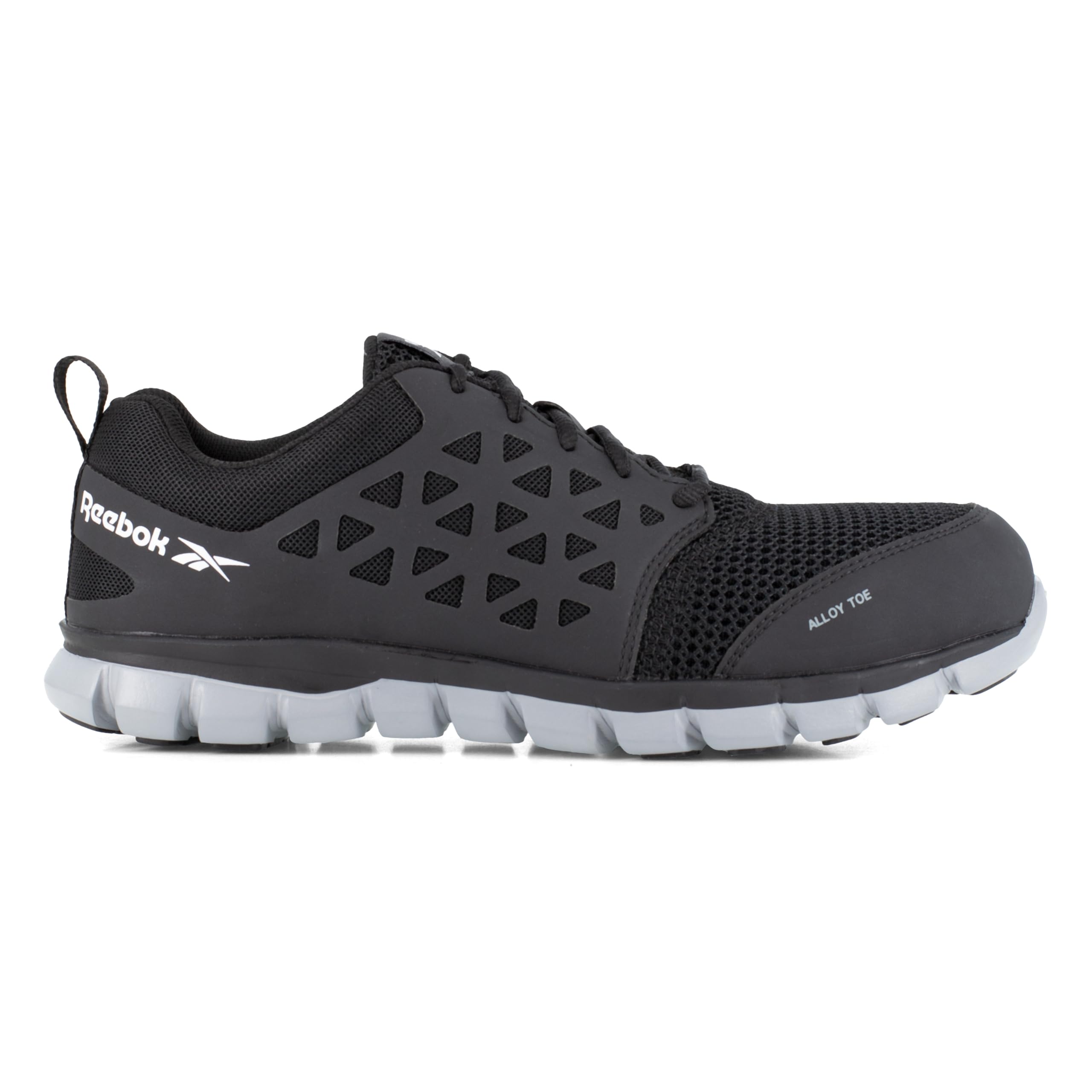 Reebok Work Men's Sublite Cushion Alloy Toe Comfort Athletic Shoe Black - 11 Medium