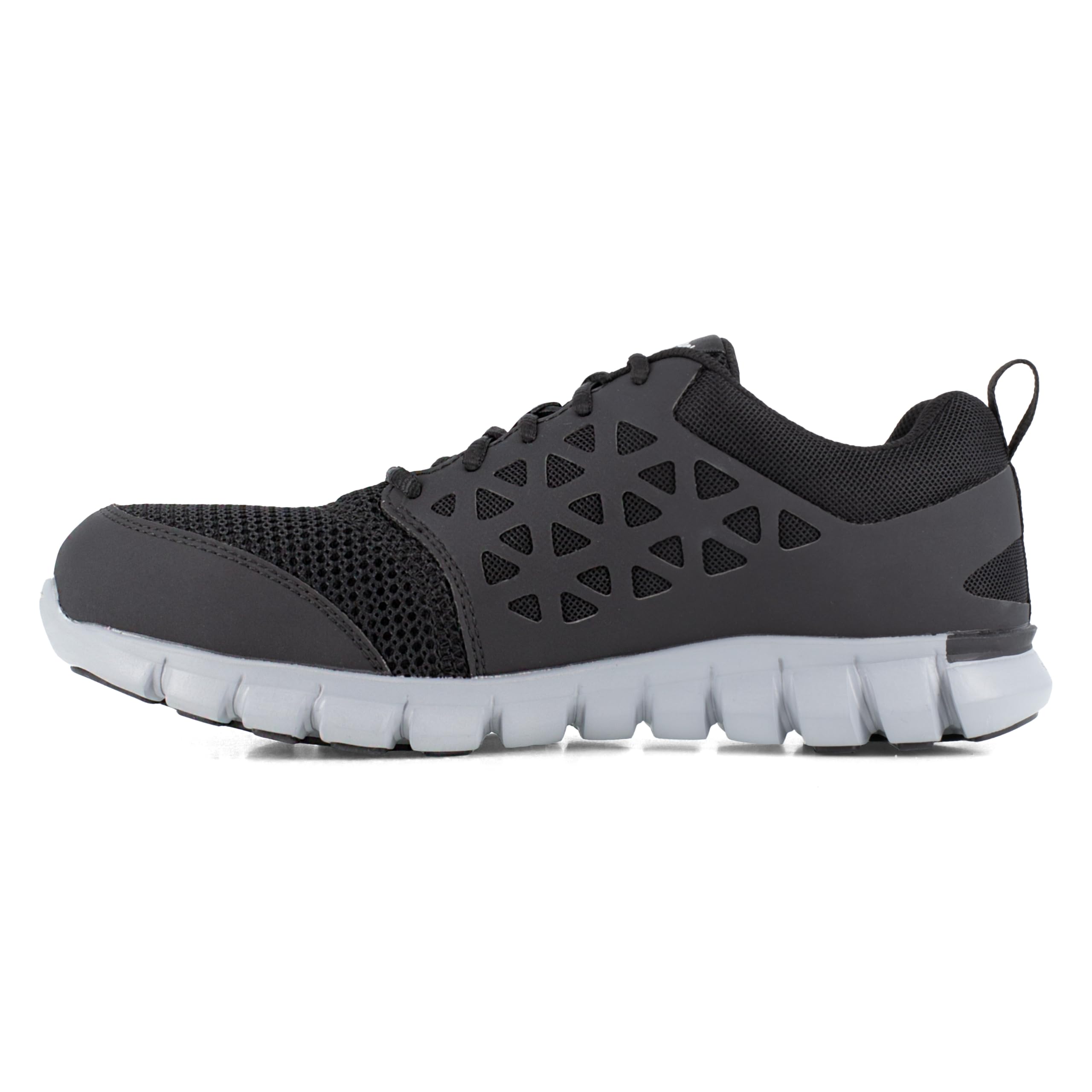 Reebok Work Men's Sublite Cushion Alloy Toe Comfort Athletic Shoe Black - 11 Medium