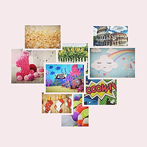 OERJU Wedding Backdrop for Reception Wedding Floral Wall Backdrop Red Rose Flowers Gold Curtain Photo Background Bridal Shower Marriage Anniversary Engagement Party Decor Photo Studio Props 5x3ft