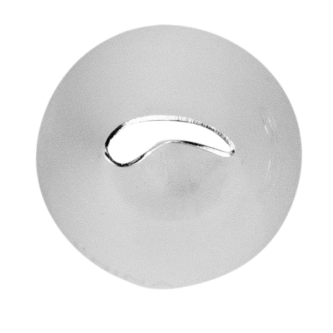 Restaurantware Pastry Tek Petal Tip 1 Reusable Decorating Cake Tip - #59S Dent-Resistant Stainless Steel Rose Frosting Tip Dishwasher-Safe Decorate Cupcakes Cakes or Cookies