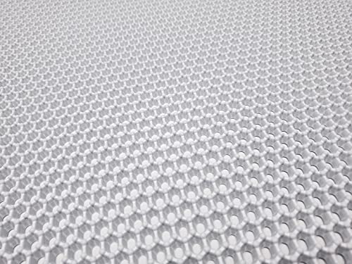 Blackhole Cat Litter Mat - Large Size Rectangular 30" X 23" Open Three Sides (Economy Gray)
