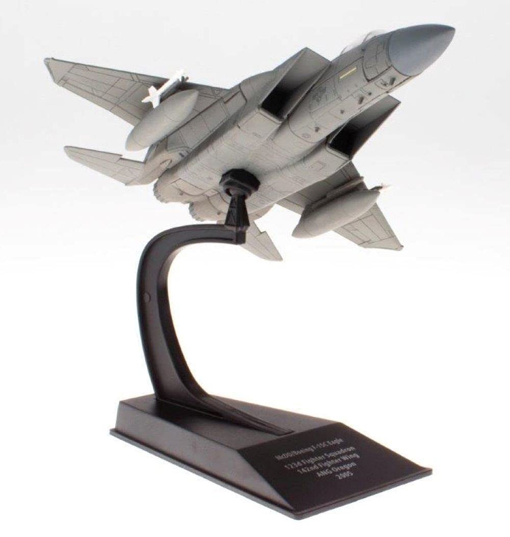 Hachette Airplane F-15 (F-15C) Eagle 123rd FS Oregon Air National Guard 1/100 Scale Diecast Model