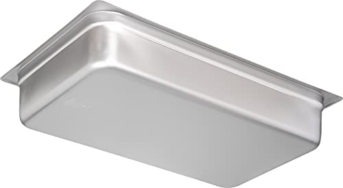 Carlisle FoodService Products Durapan Full-Size Steam Table Pan for Catering, Buffets, Restaurants, Stainless Steel, 4 Inches Deep, Silver, (Pack of 6)