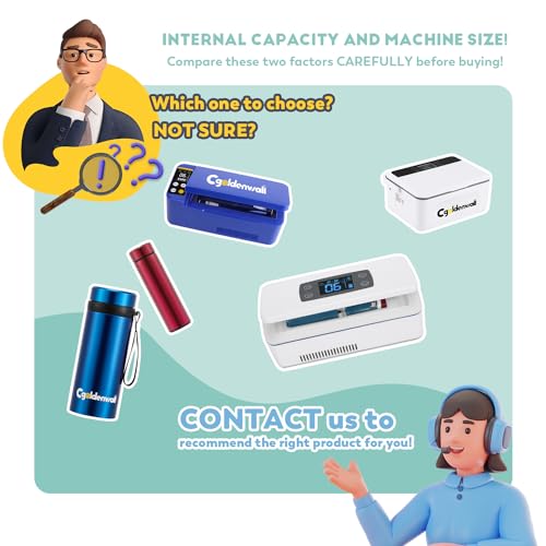 CGOLDENWALL Insulin Cooler Travel Case 7 * 2.9 * 1.2In Medicine Refrigerator with 2-8 β Intelligent Constant Temperature, Alarm System & LED Display, for Car, Home, Travel