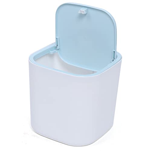 ONENUSYON 3.8L Mini Portable Washing Machine,USB Ultrasonic Turbine Washing Machine Lightweight Washer,For Underwear Baby Clothes Socks ,White/Blue/Pink(Plastic(blue))