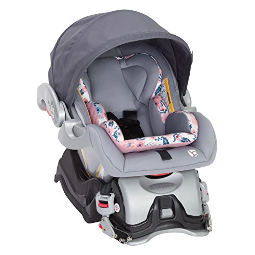 Baby Trend Sky View Plus Travel System, Bluebell & EZ Flec Loc 32 Infant Car Seat Base, Black