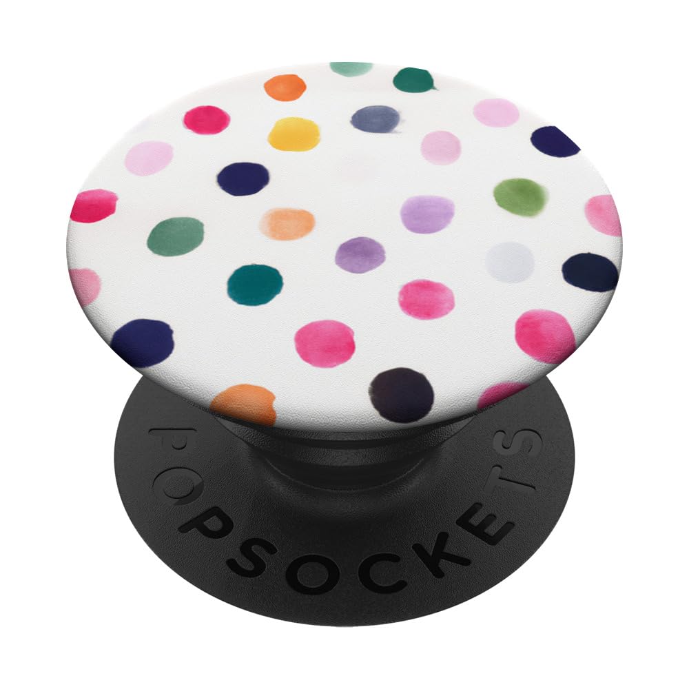 Cute Polka Dot Pattern PopSockets Adhesive PopGrip
