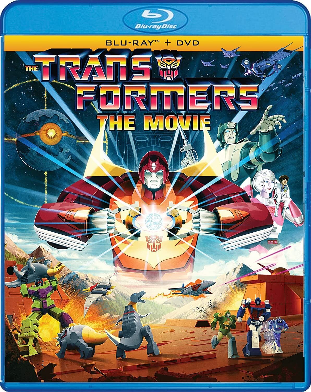 The Transformers: The Movie - 35th Anniversary Edition [Blu ray] [DVD]
