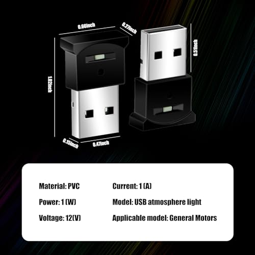 ZKFAR 4 PCS Car USB Multi-Function Ambient Light, DC 8-12V 3258-2SMD RGB High-Brightness Button-Adjustable Night Light, Type with Photosensitive Sensor, Suitable for Most Models (Blue)