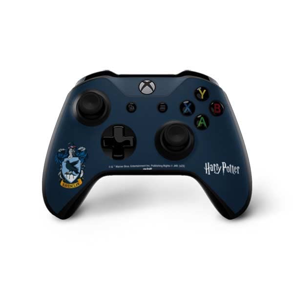 Skinit Decal Gaming Skin Compatible with Xbox One X Controller - Officially Licensed Warner Bros Ravenclaw House Crest Design