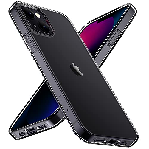 Raysmark iPhone 13 Mini Case, Ultra [Slim Thin] Scratch Resistant TPU Rubber Soft Silicone Protective Crystal Clear Case Cover for iPhone 13 Mini (Clear)