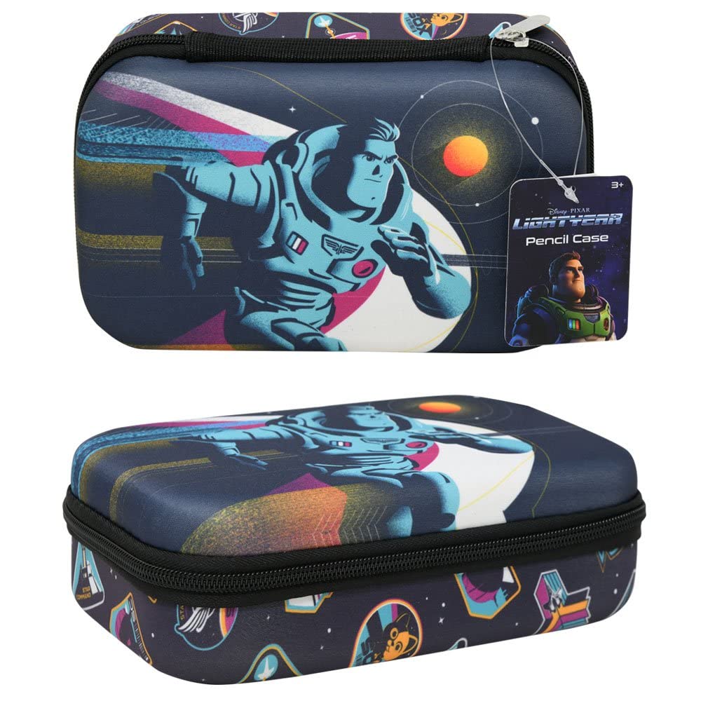 United Pacific Designs 711736BUZ: Buzz Lightyear Molded Eva Pencil Case, Grey, Small