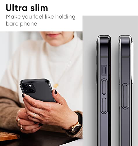 Raysmark iPhone 13 Mini Case, Ultra [Slim Thin] Scratch Resistant TPU Rubber Soft Silicone Protective Crystal Clear Case Cover for iPhone 13 Mini (Clear)