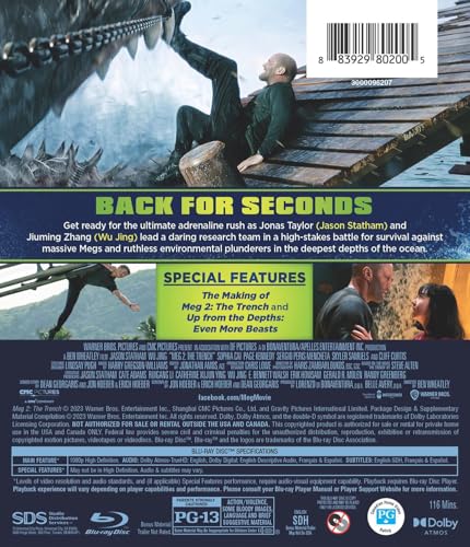 Meg 2, The: The Trench (Blu-ray)