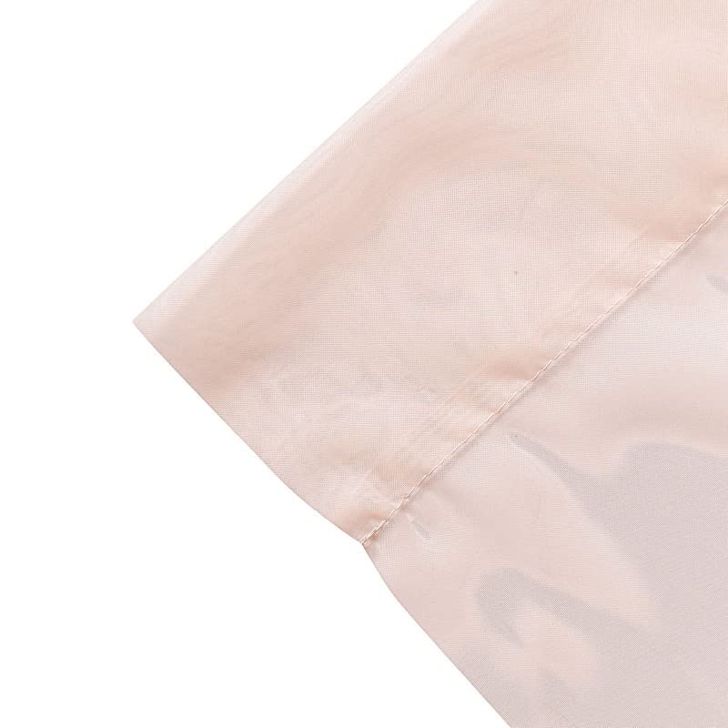 5x32 feet Rose Gold Premium Chiffon Sheer Curtain Panel Ceiling Backdrop Drape Wedding Party Events Reception Supplies
