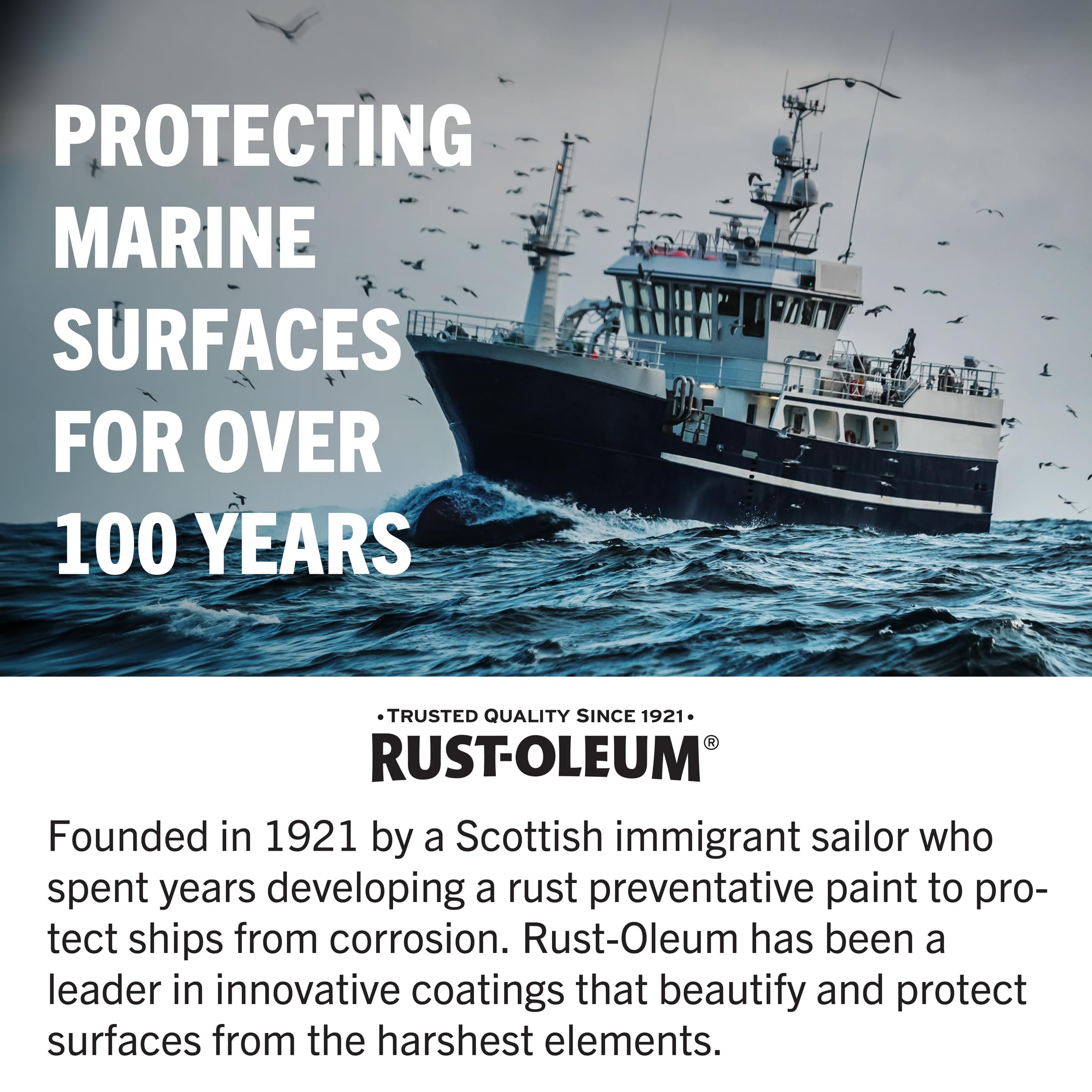 Rust-Oleum 207008 Marine Spar Varnish, Quart, Gloss Clear