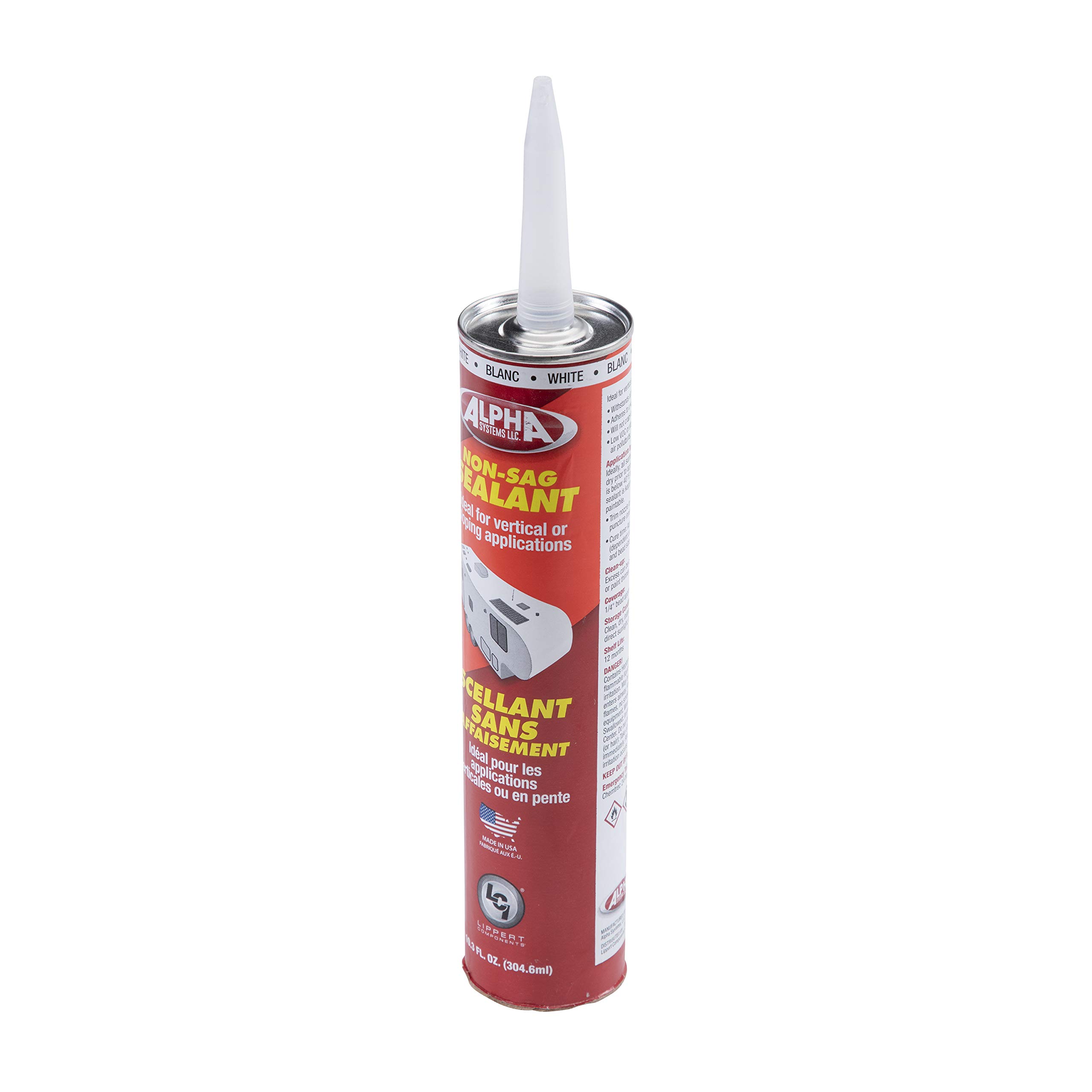 Lippert 1010 Non-Sag Sealant for 5th Wheel RVs, Travel Trailers and Motorhomes