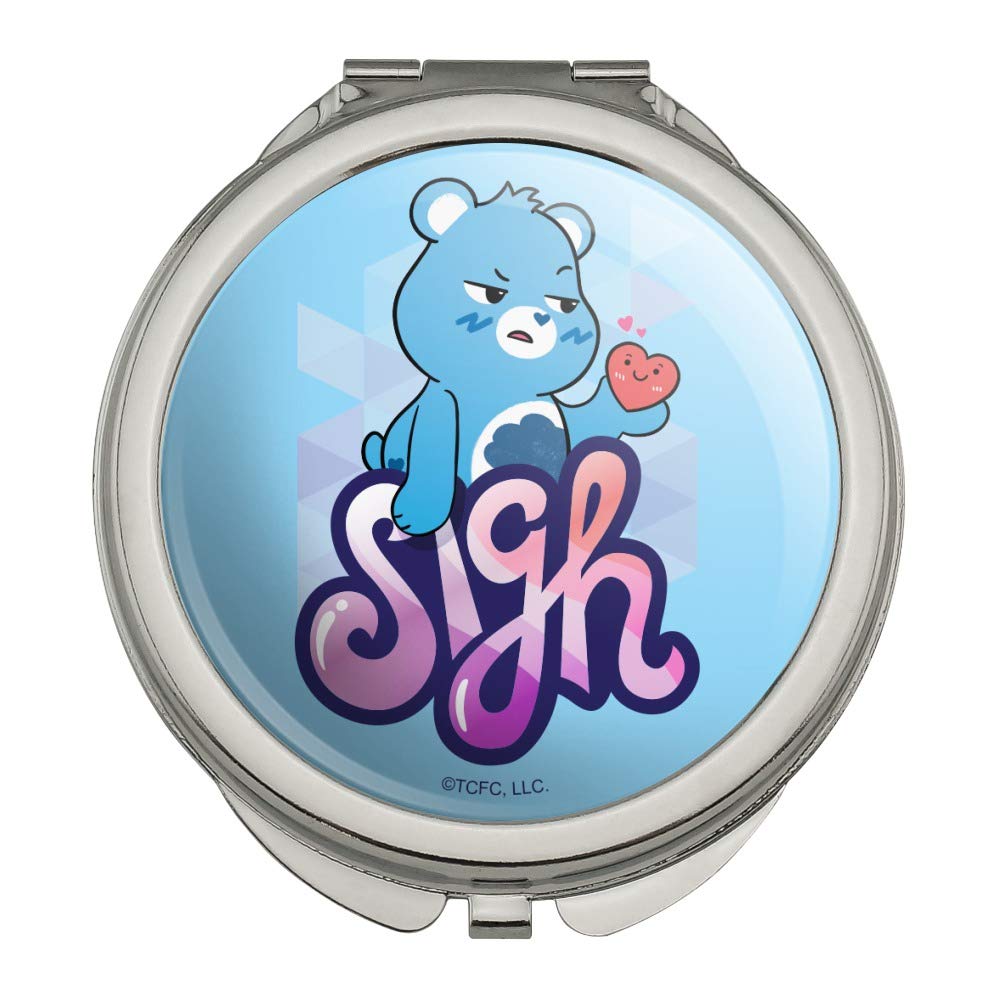 Care Bears: Unlock the Magic Grumy Bear Sigh Compact Travel Purse Handbag Makeup Mirror