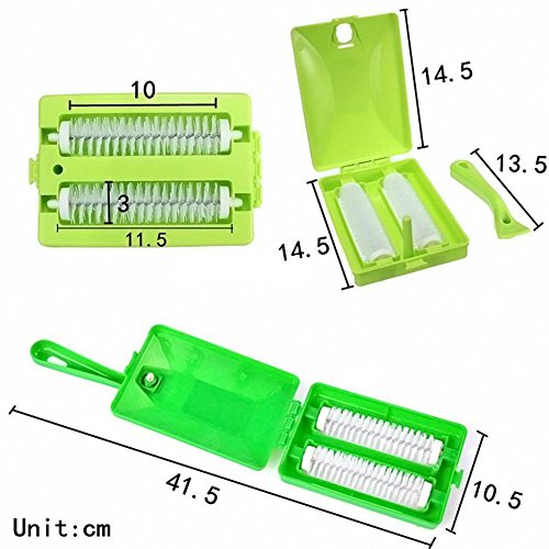 Gracefulvara Roller Handheld Carpet Table Sweeper Crumb Dirt Fur Brush Cleaner 1PC(Random Color)