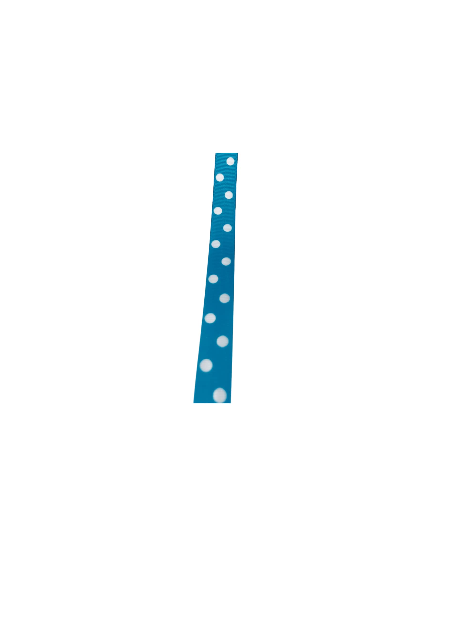 Grosgrain Polka Dot Ribbon for Gift Wrapping, Hair Bows & Party Decorations - 5/8" x 10 Yards, Perfect Easter Ribbon for Spring Crafts, Multi-Purpose Festive Ribbon [Sea Green]