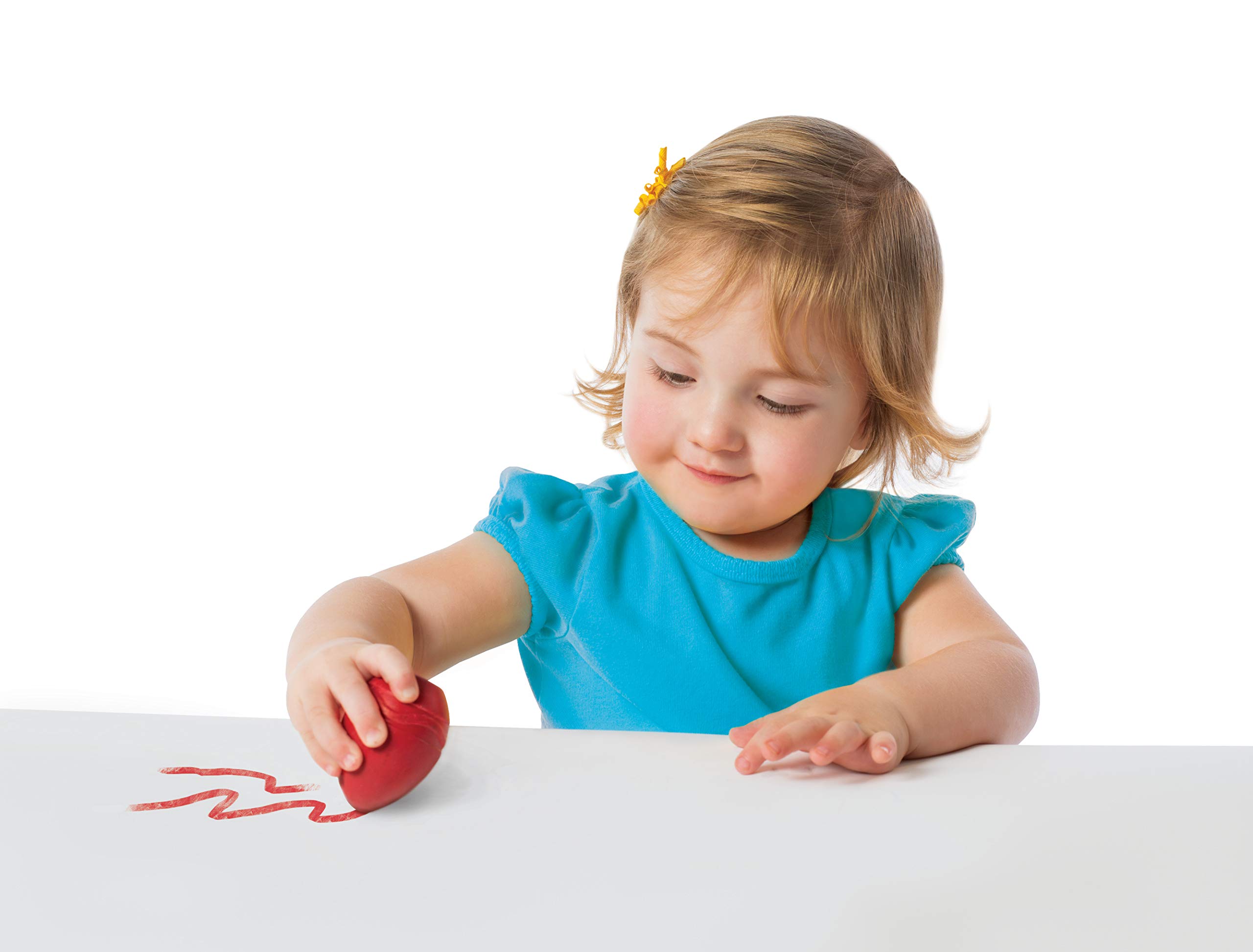Crayola My First Palm Grasp Crayons, 3 Count, Washable Toddler Crayons, Age 12 Months & Up