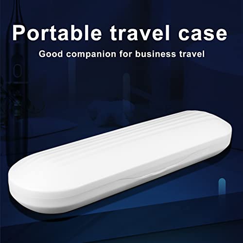 kingheroes Sonic Electric Toothbrush with 8 Brush Heads & Travel Case,4 Modes, One Charge for 60 Days, 42000 VPM Motor,Black Electric Toothbrush Set