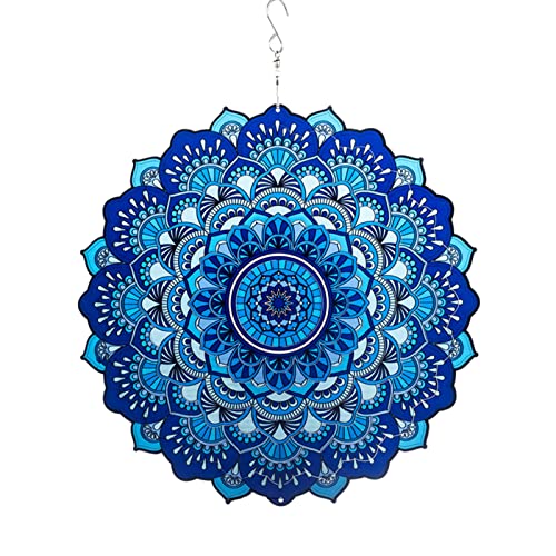 FENDISI Stainless Steel Wind Spinner- 3D Indoor Outdoor Garden Decoration Crafts Ornaments