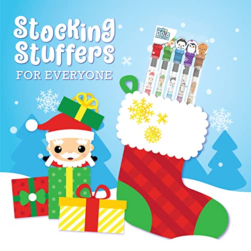 Holiday Smencils - HB #2 Scented Fun Pencils, 5 Count - Stocking Stuffer, Gifts for Kids, School Supplies, Party Favors, Classroom Rewards