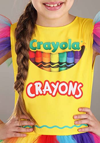 Kids Crayon Box Costume Dress Dress and Headband Included