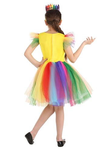 Kids Crayon Box Costume Dress Dress and Headband Included