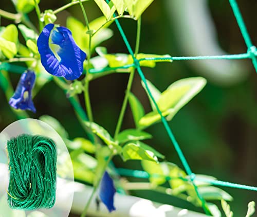 Trellis Netting for Climbing Plants, 6.6 x 16 Ft Cucumber Trellis Heavy Duty Garden Vegetables Grow Net for Fruits, Bean, Tomato, Garden Plants
