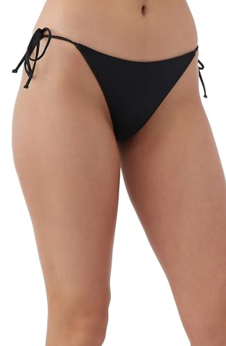 O'NEILL Maracas Bikini Bottoms for Women, Premium Womens Bikini Bottoms for Beach and Pool, Durable Swimwear with Coverage,Black 1,S
