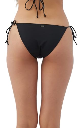 O'NEILL Maracas Bikini Bottoms for Women, Premium Womens Bikini Bottoms for Beach and Pool, Durable Swimwear with Coverage,Black 1,S