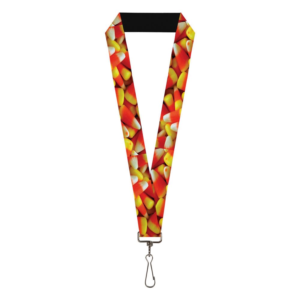 Buckle-Down Men's Lanyard-Candy Corn, Multicolor, Standard