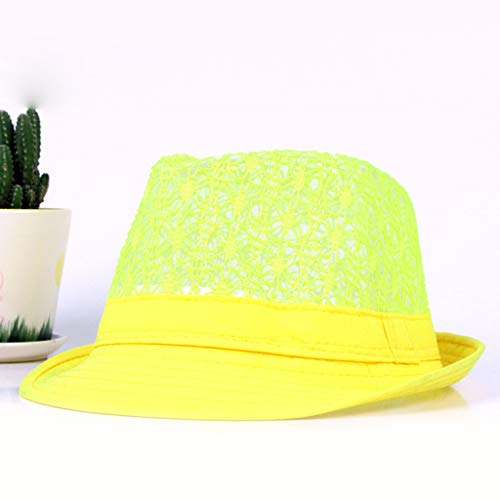 Beach Hollow Cuban Breathable Packable Women Sun Summer Hat Men Baseball Caps Life is Strange Hat Yellow