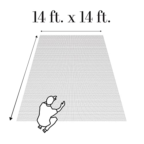 Dalen Bird X Protective Mesh Netting - Keep Birds and Pests Away from Your Garden β Non Toxic - Made in The USA - 14' x 14'