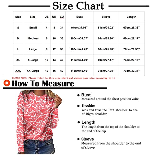Valentine Shirts for Women Long Sleeve Happy New Year Shirt Stocking Stuffers for Teens Teacher Wine
