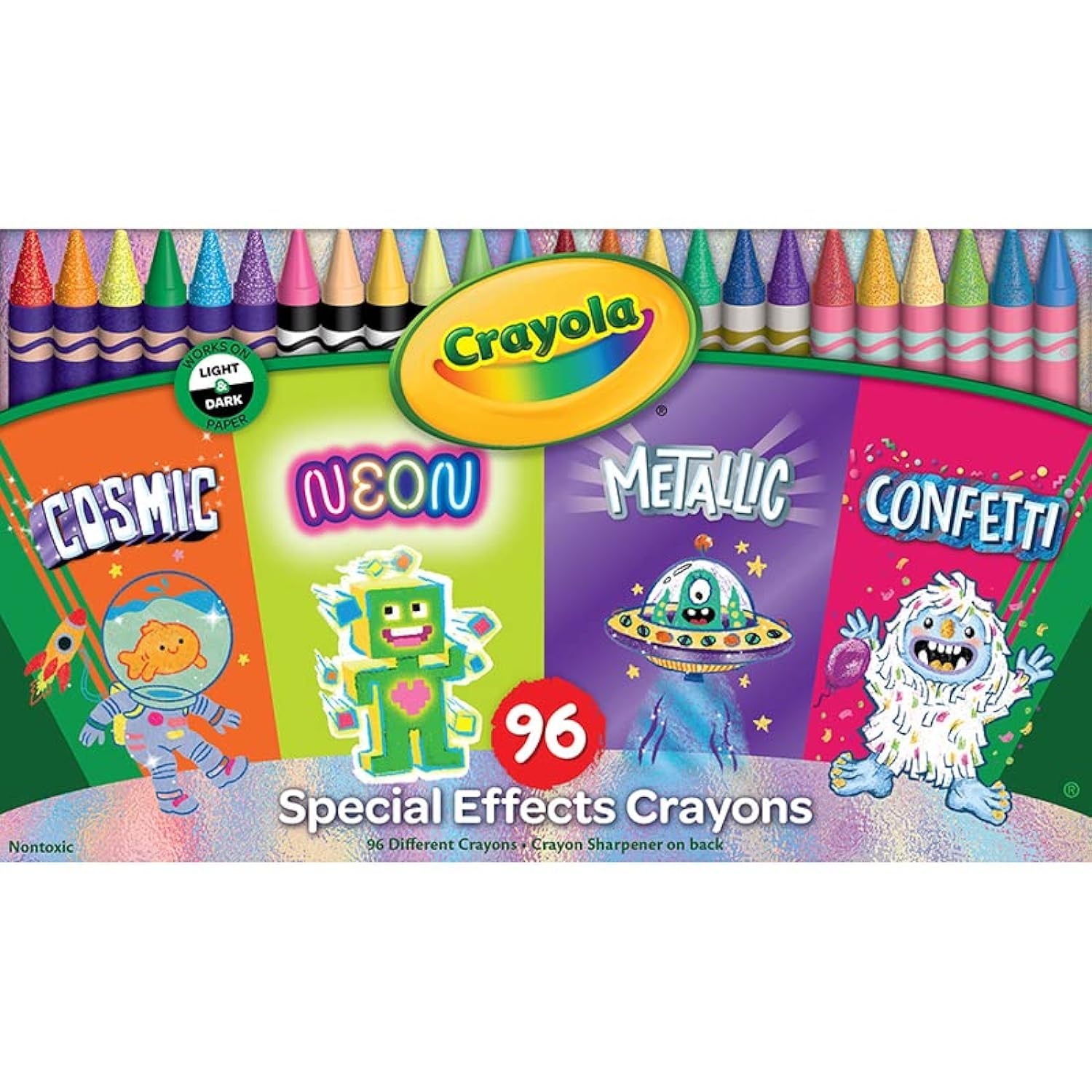 Crayola® Special Effects Crayons, 96 Count