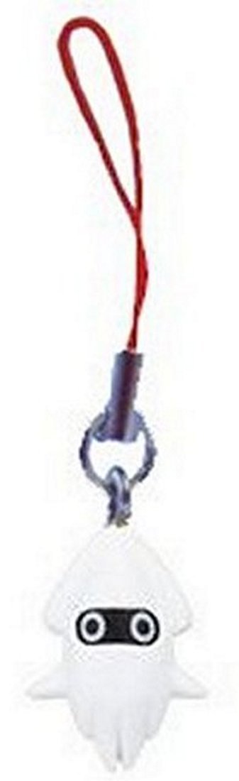 New Super Mario Brothers Wii Enemy Charm - Bad Guys - Blooper [Squid] (2.5 cm Figure)